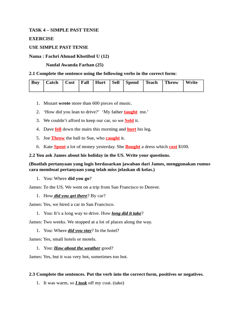 Unit 4 Task 4 Naufal 25 Fachri 12 XI.3 | PDF