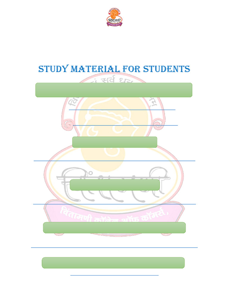 4 Study Material | PDF