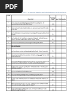 Comment Resolution Sheet Format | PDF
