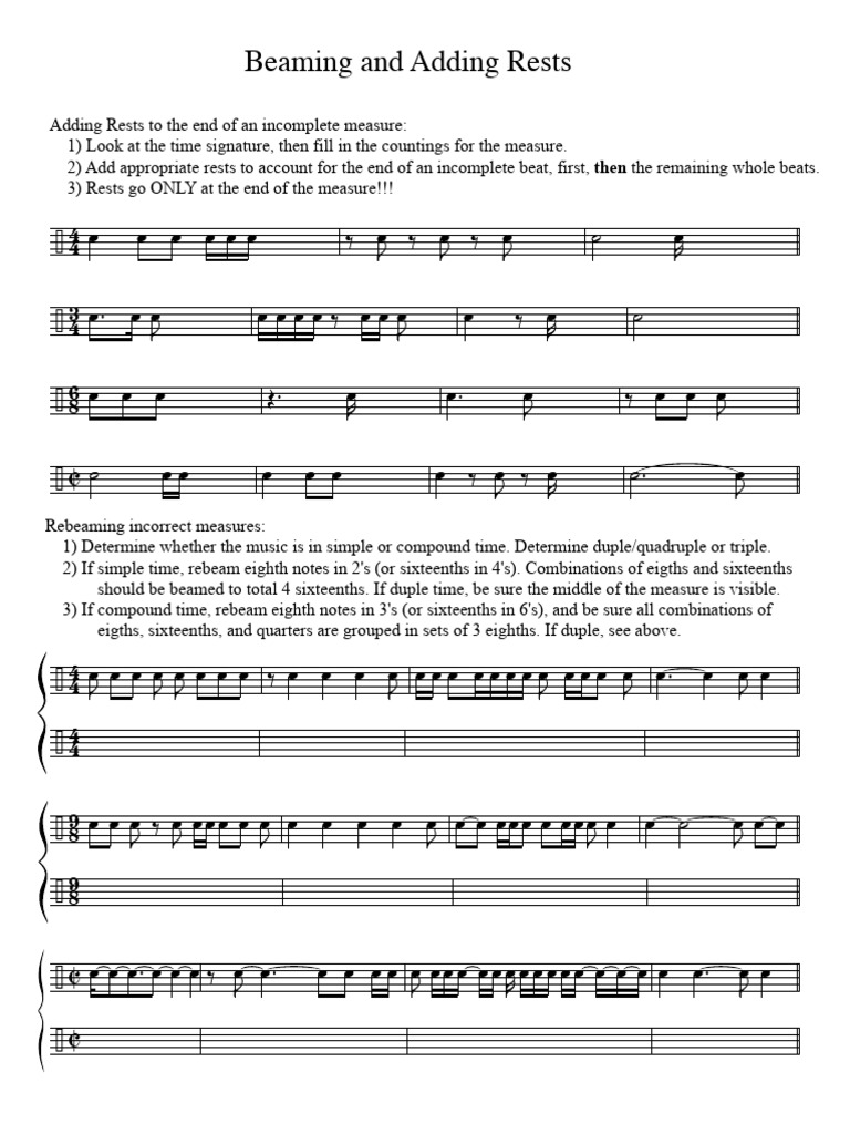 Beaming | PDF