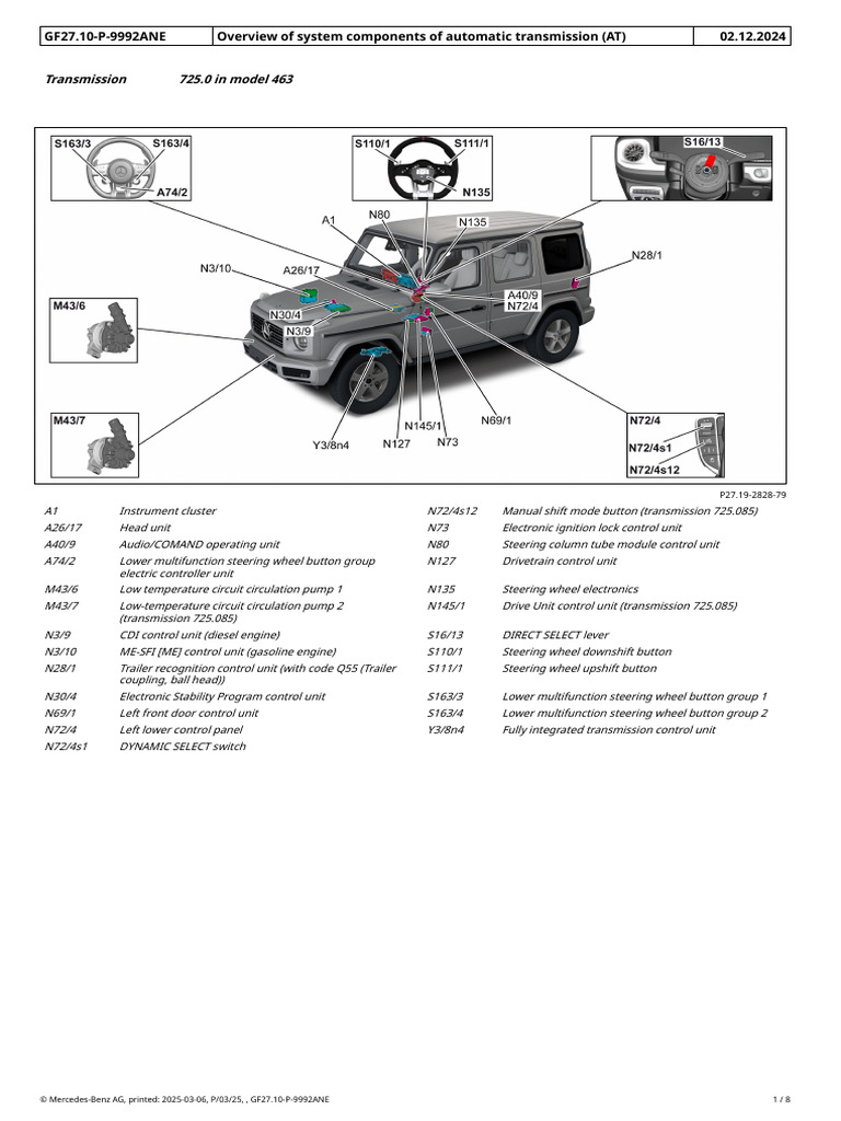 GF 2710 P 9992 Ane | PDF | Clutch | Automatic Transmission