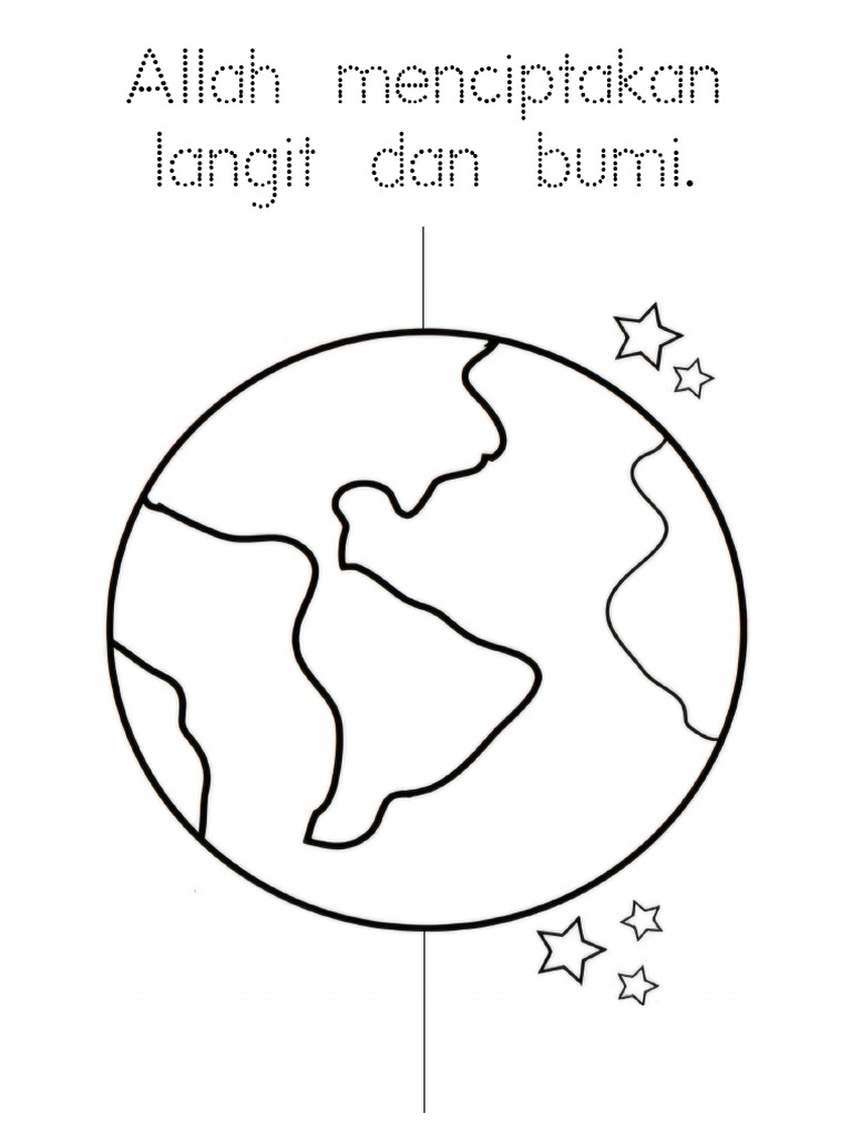 Allah Menciptakan Langit Dan Bumi | PDF