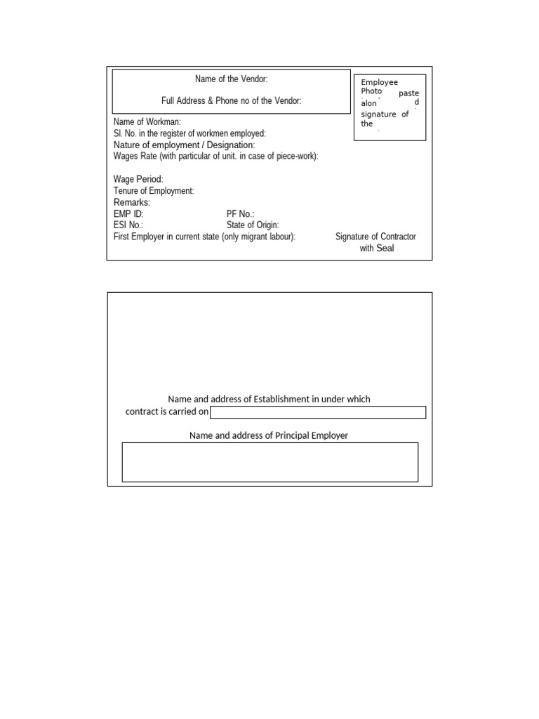 Compliance Photo ID Card | PDF