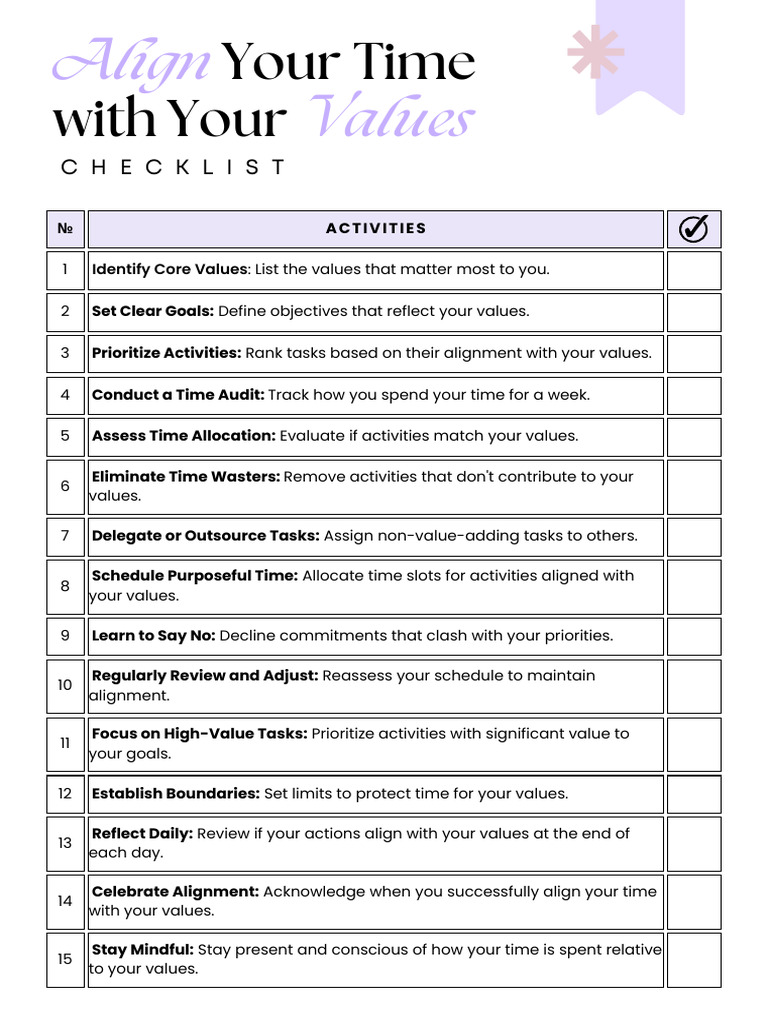 Checklist Document A4-9761459 | PDF
