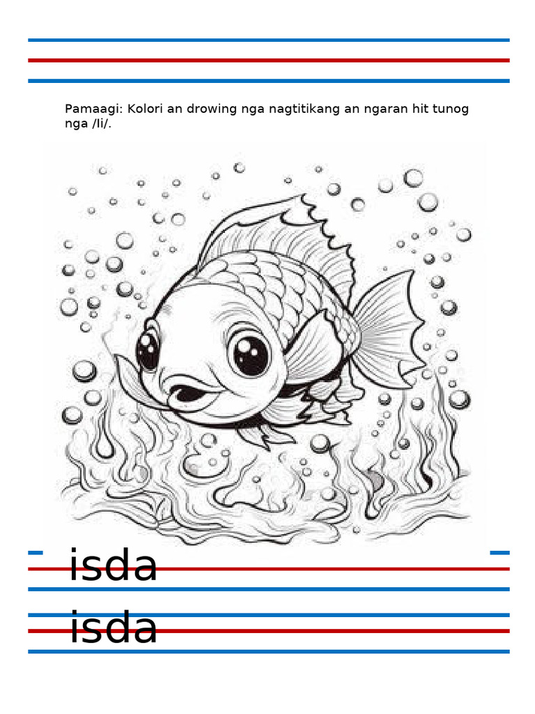 Coloring (Letter Ii) | PDF