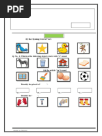 LKG English Question Paper | PDF