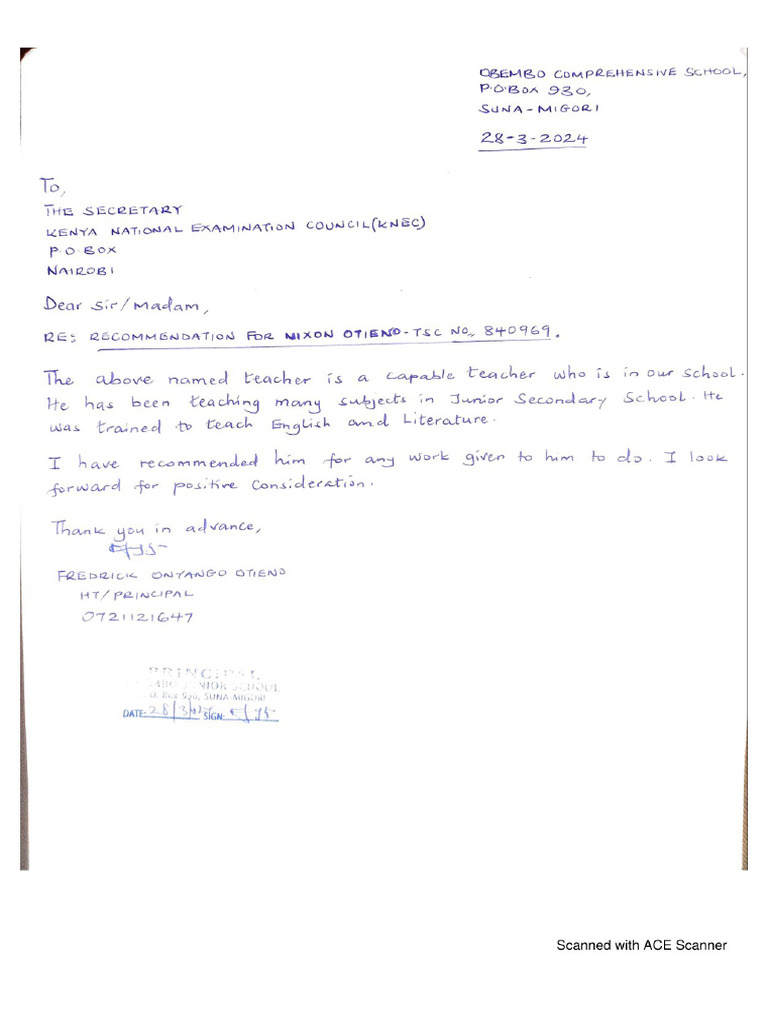 ACE Scanner - 2025 - 03 - 06 | PDF