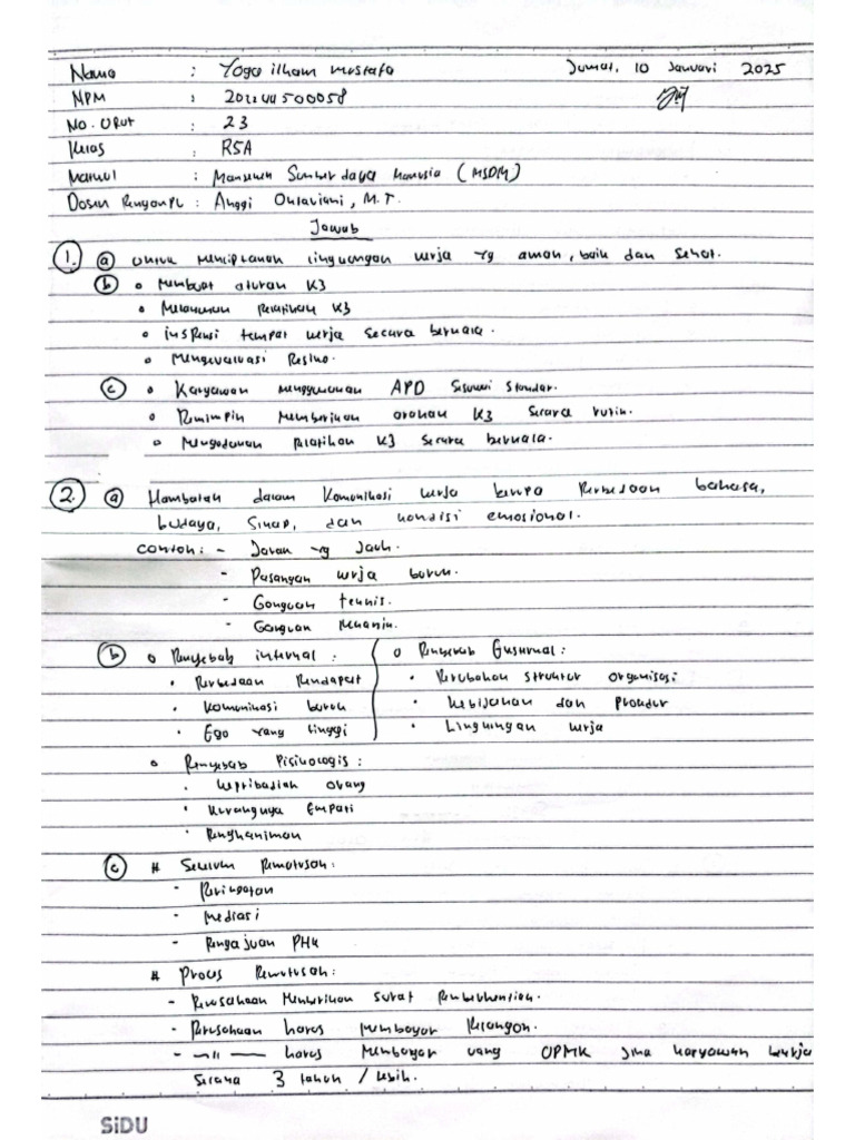 UAS-KELAS R5A-NO URUT 23-Yoga Ilham Mustafa | PDF