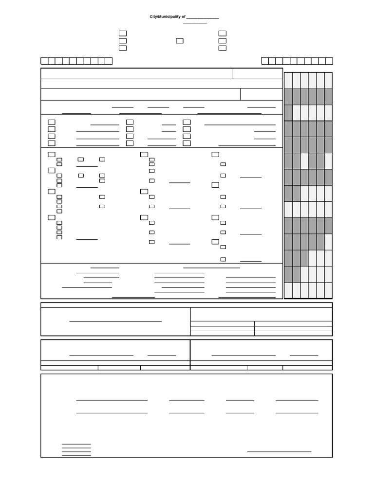 Unified Building Permit Form | PDF | Notary Public