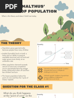 Key Features of Malthus V Boserup Theories | PDF | Agriculture | Natural Environment