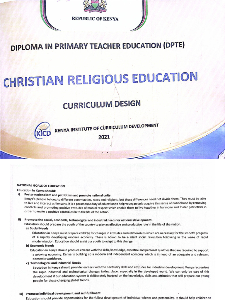 Cre Curriculum Design Dpte | PDF