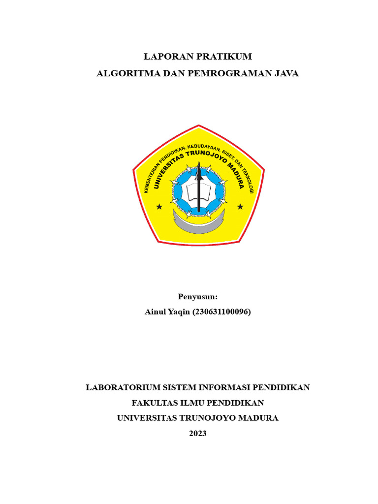 LAPRES_MODUL1_1C_230631100096_AINULYAQIN | PDF