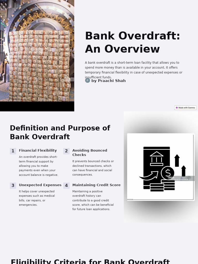 Bank Overdraft An Overview (FIS) 2 | PDF | Overdraft | Banks