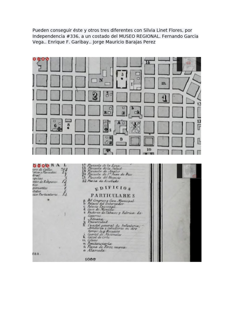 Mapas GDL Antigua | PDF