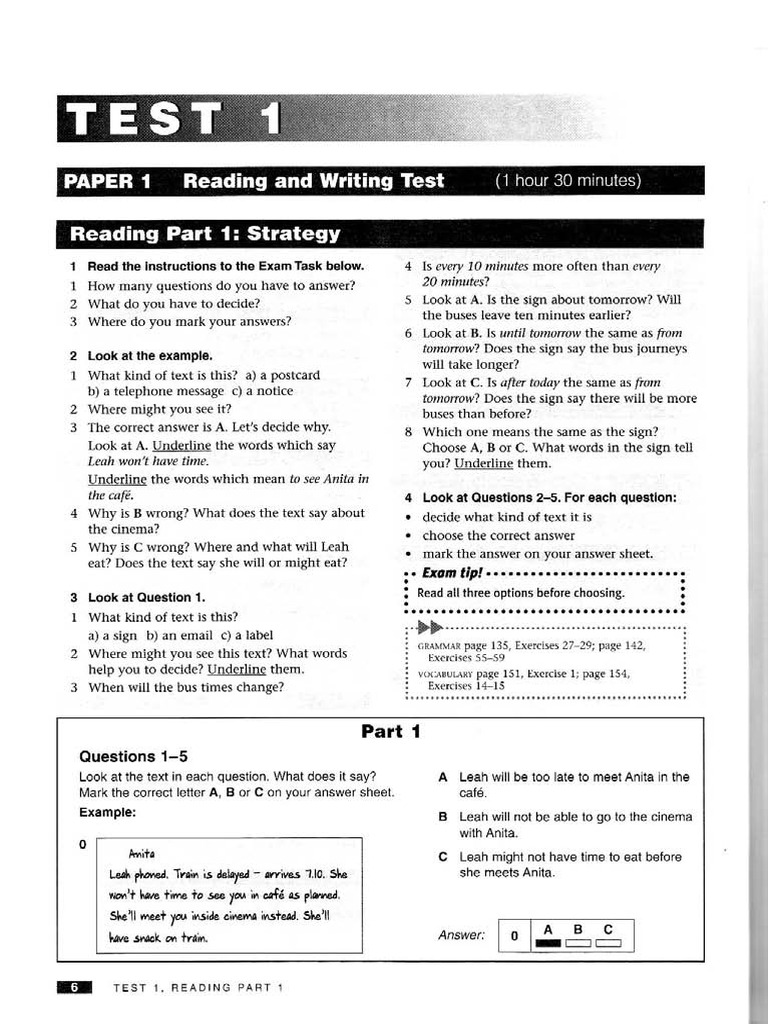 PET - Practice - Tests - Plus - 2 5 | PDF