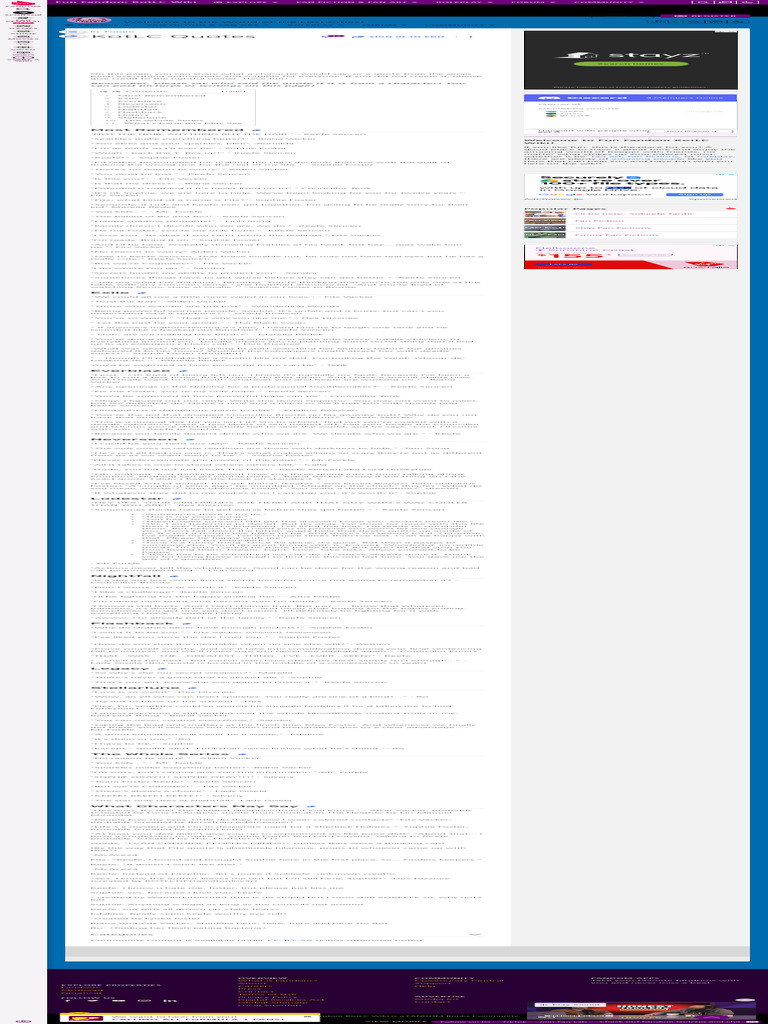 KotLC Quotes Fun Fandom KotLC Wiki Fandom 2 | PDF