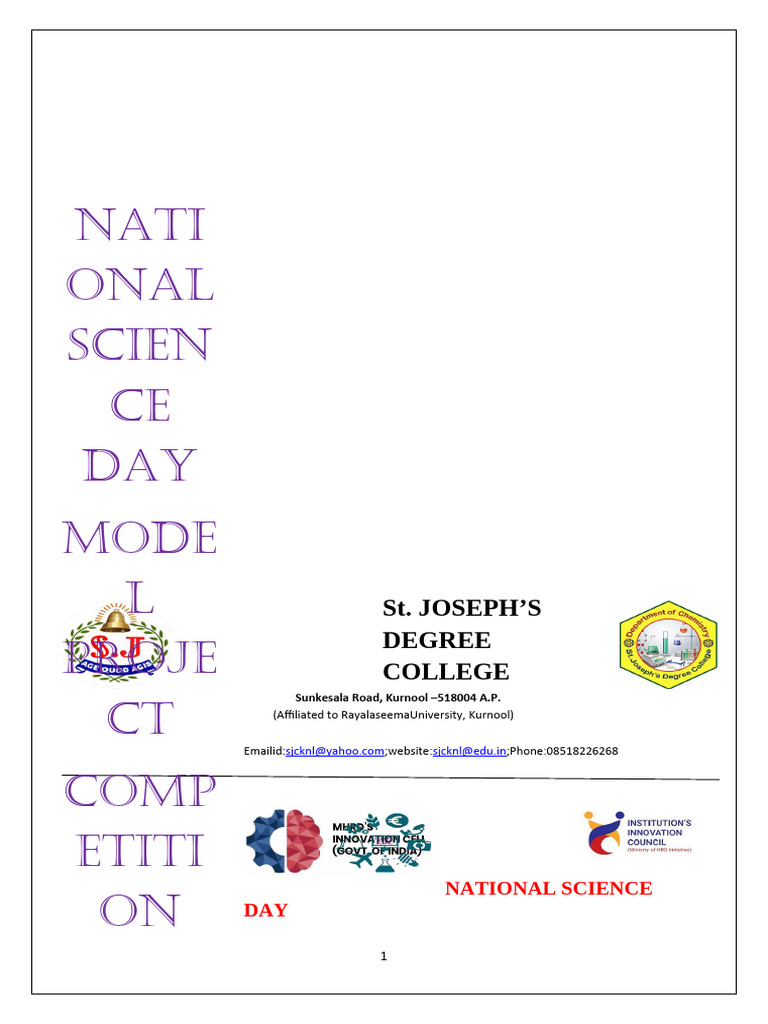Model Project Competition | PDF | Sustainability | Sustainable Energy