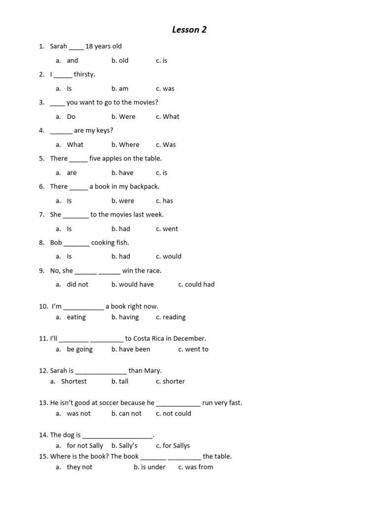 English Grammar Practice Exercises | PDF