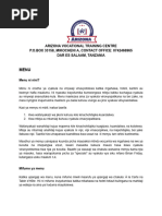 Barua Ya Ruhusa | PDF