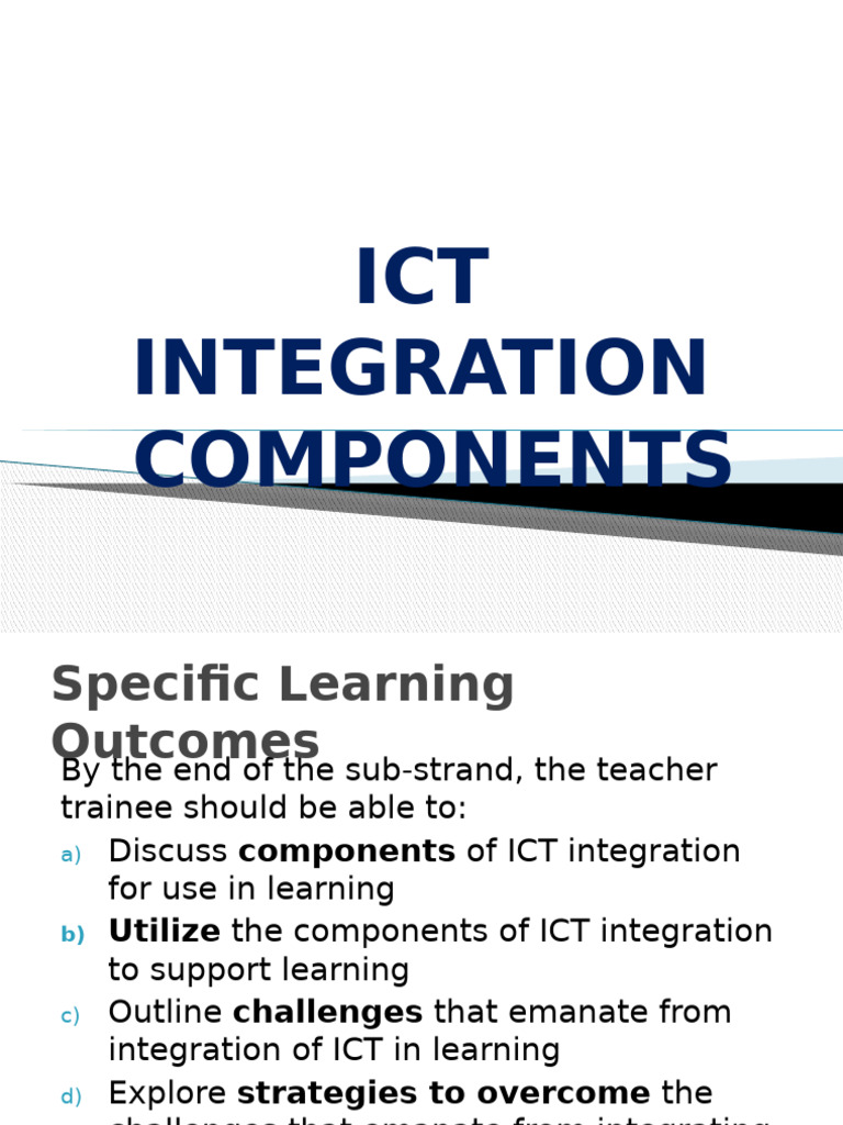 Ict Integration | PDF | Educational Technology | Learning