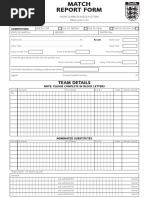 Score Sheet Soccer | PDF
