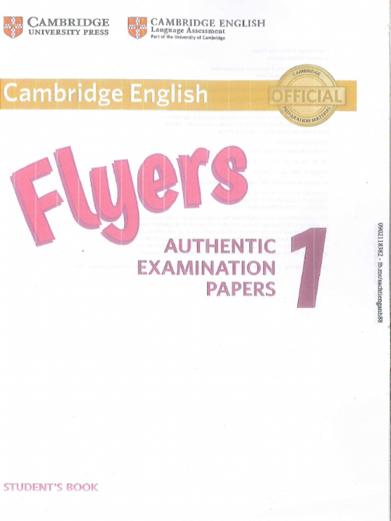 Flyers 1 - Student's Book | PDF