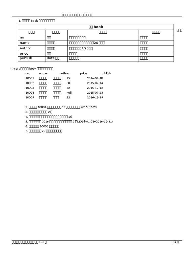 2 - 02 DML练习 | PDF