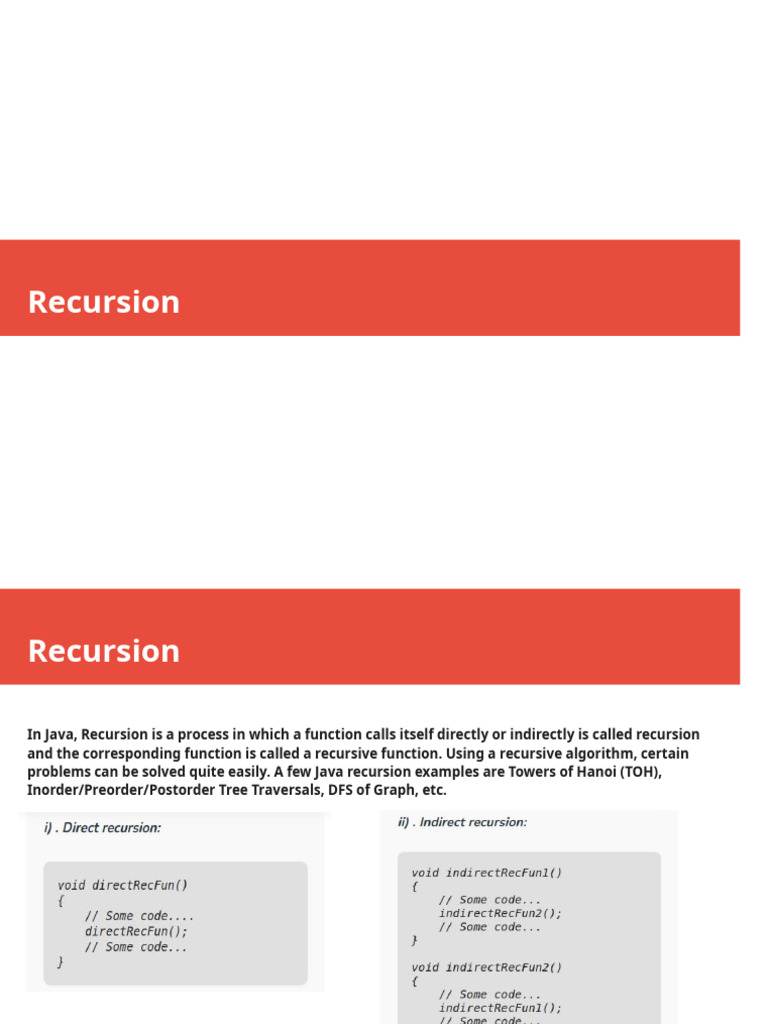 Lecture 9 | PDF | Recursion | Control Flow