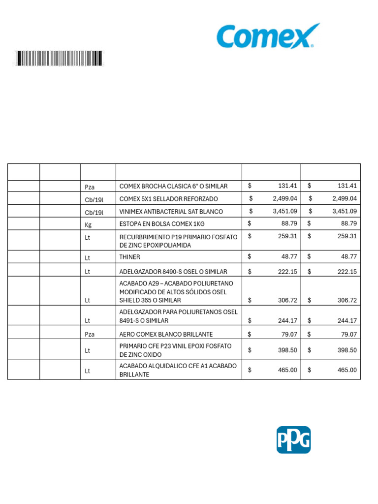 Cot Comex | PDF
