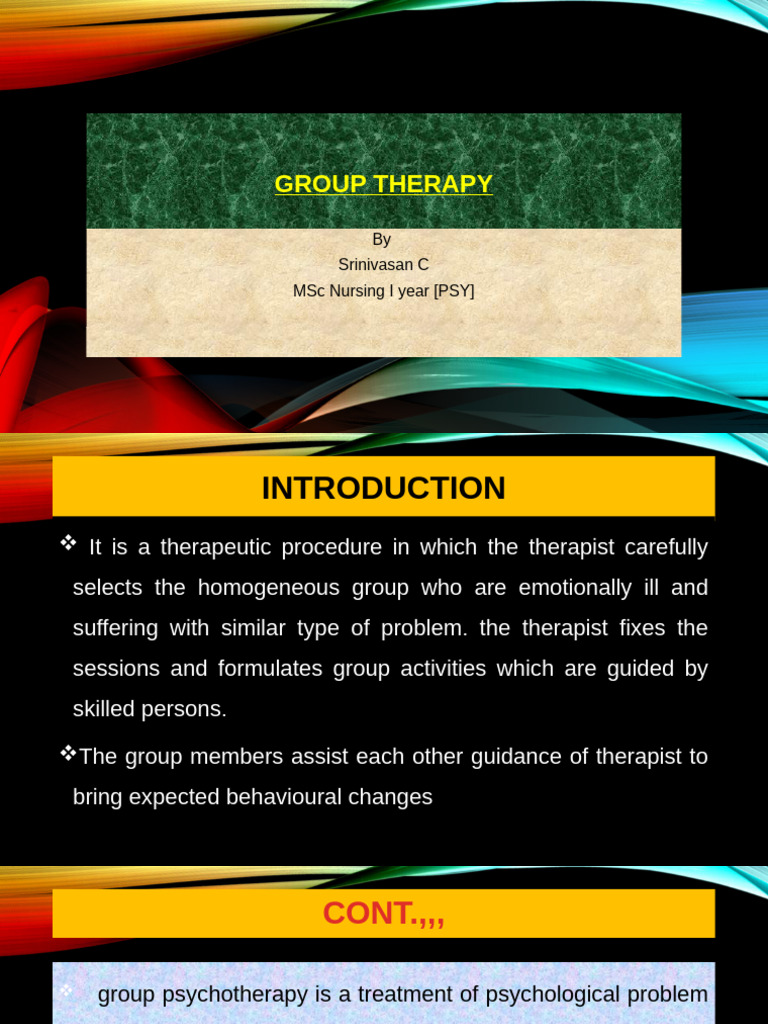 Understanding Group Therapy Dynamics | PDF | Psychotherapy | Group ...