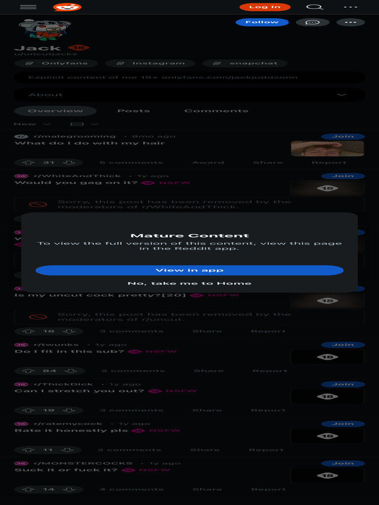Jack Juddson's NSFW OnlyFans Content | PDF