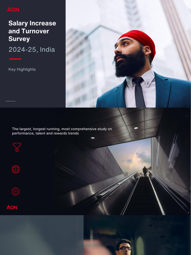 Aon Annual Salary Increase & Turnover Survey 2024-25 India Phase II Key Highlights | PDF ...
