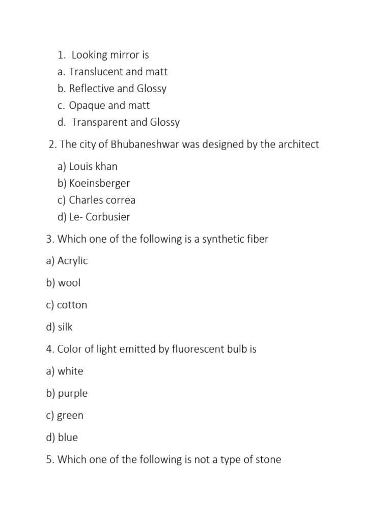 Aptitude 1 | PDF | Green | Color