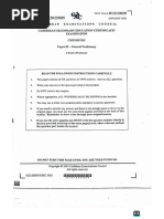 CSEC Biology Paper 1 Answers | PDF