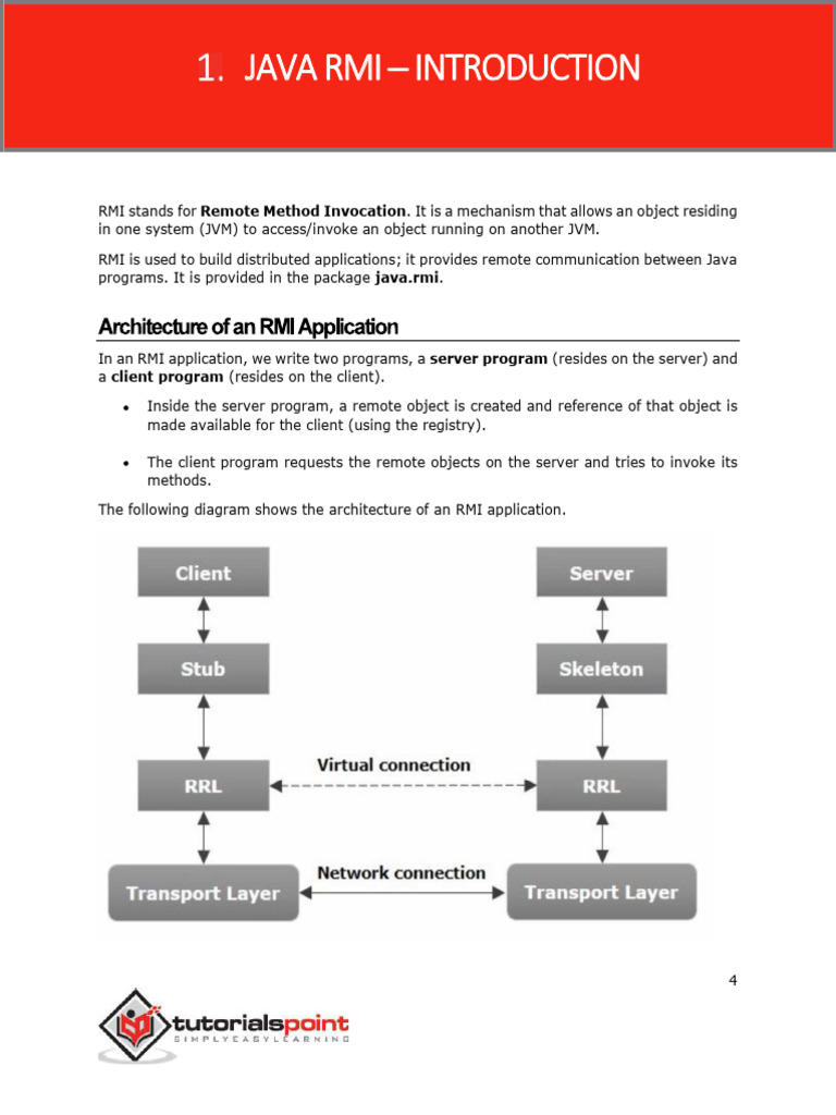 java_rmi | PDF | Software Design | Software