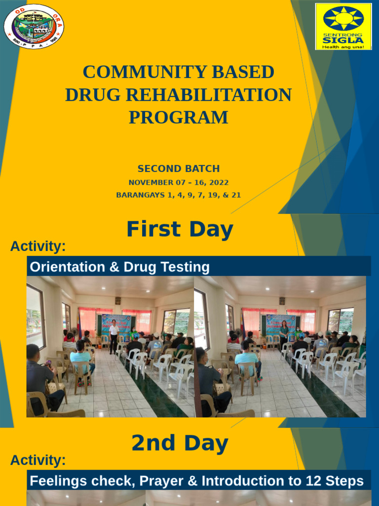 Community Drug Rehab Program Overview | PDF