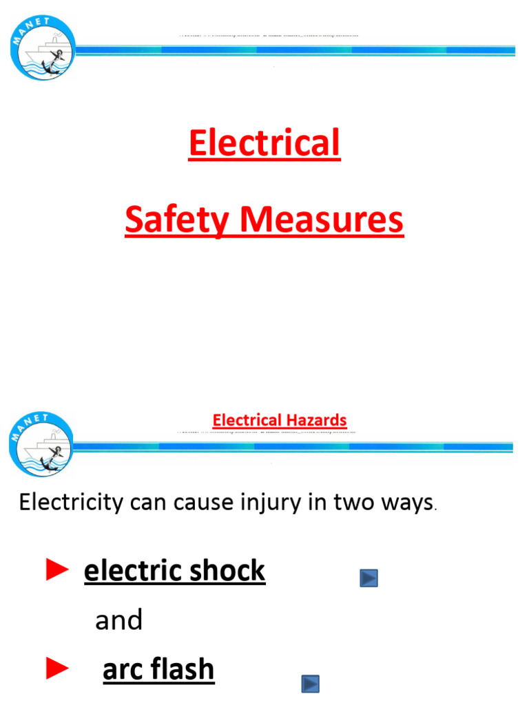 Electrical Safety: Shock & Arc Flash Risks | PDF | Electricity | Capacitor