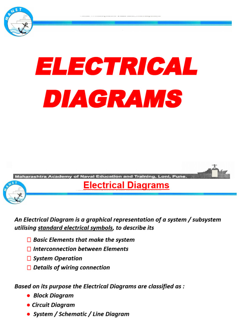 Types of Electrical Diagrams Explained | PDF