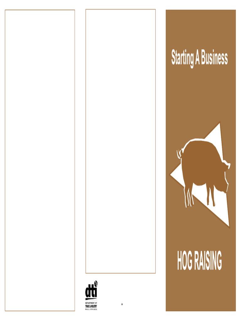 Starting+a+Business Hog Raising 09 | PDF | Pig | Manure