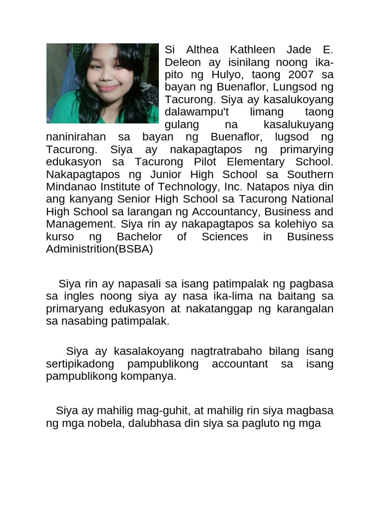 Althea BIONOTE | PDF