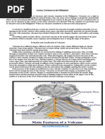 Volcanic Eruption - Brochure | PDF | Volcano | Types Of Volcanic Eruptions