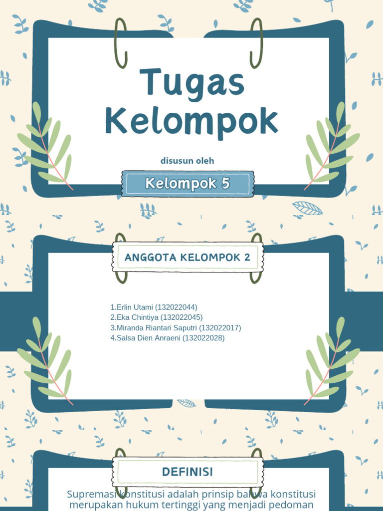 Perbandingan UUD K.5 | PDF