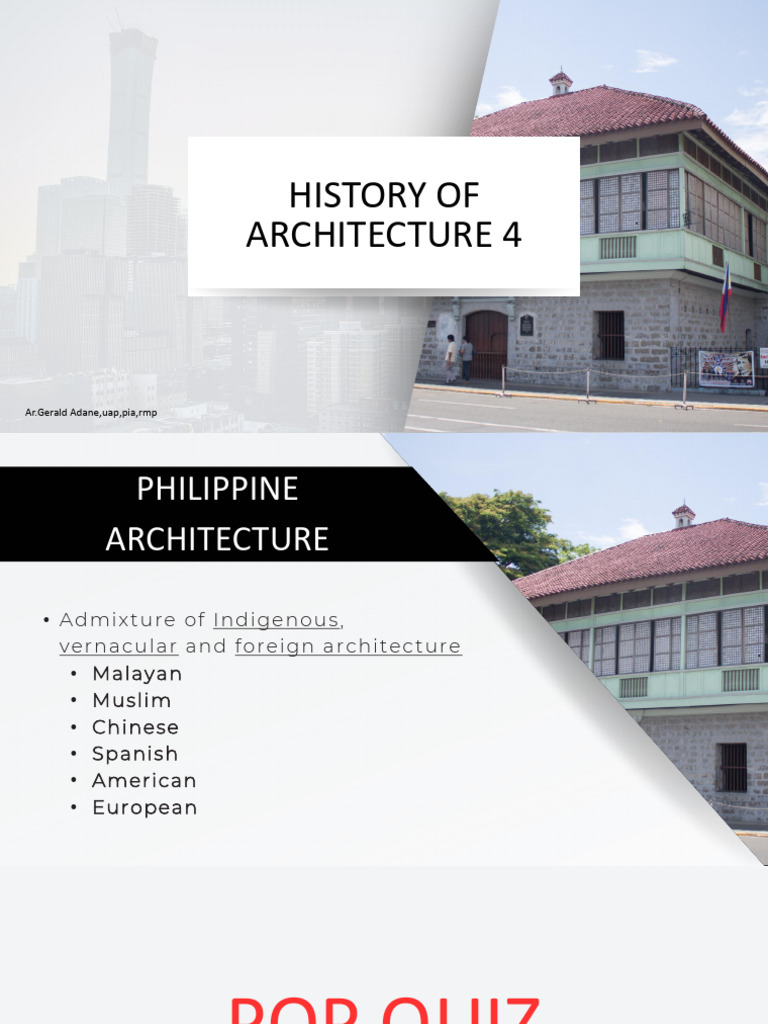 HOA 4 Philippine History | PDF | Roof