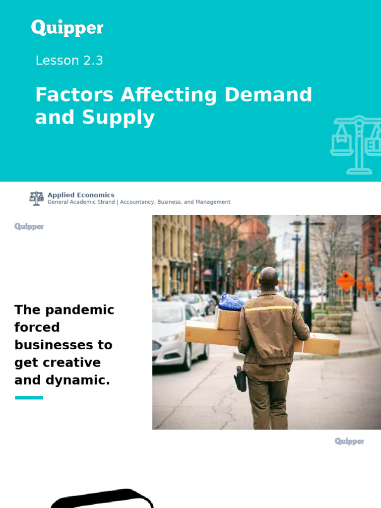 PS Economics As A Social Science Lesson 2-3 | PDF | Supply And Demand ...