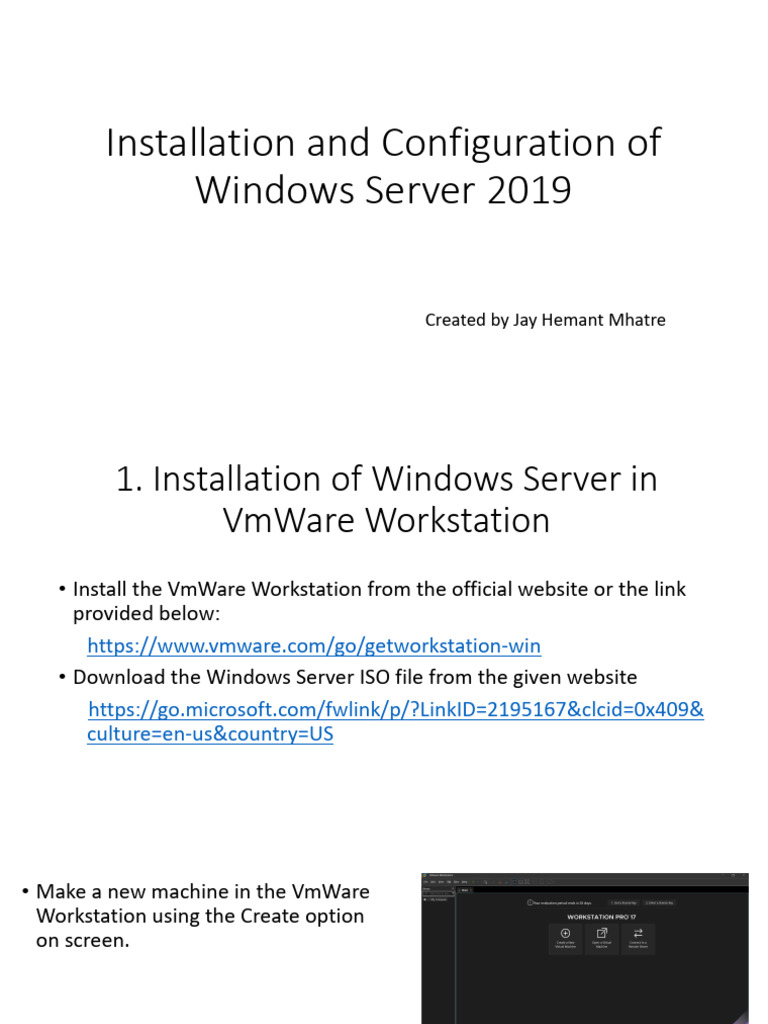 Installation and Configuration of Windows Server 2019 | PDF | Ip Address | Domain Name System