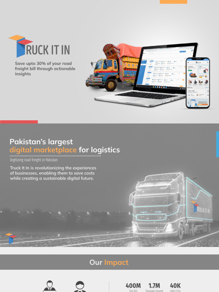 Truck It in Digitization Deck | PDF | Logistics | Analytics