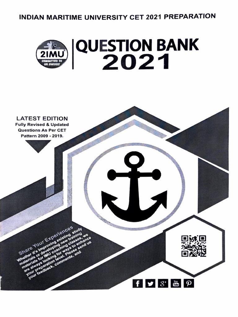 Question Bank Imu-cet(3) | PDF