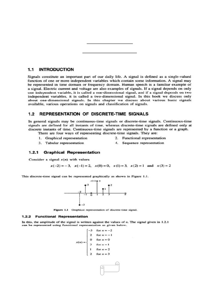 Signals and Systems Analysis Overview | PDF | Recurrence Relation ...