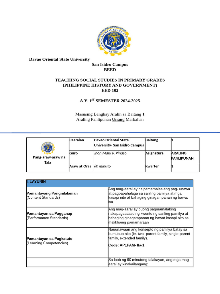 Jongaralpan LP (Socstud) | PDF