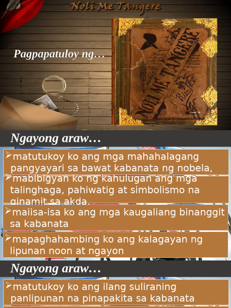 Grade 9 - Noli Me Tangere Kabanata 36-38 | PDF